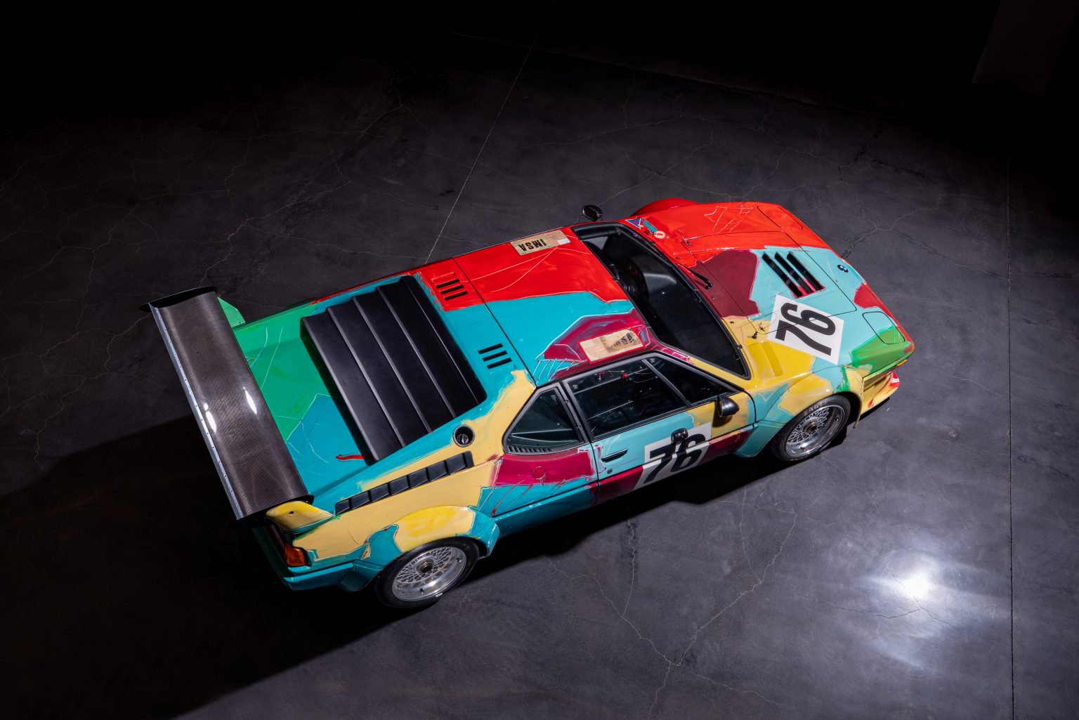 Andy Warhol’s BMW M1 Art Car Added to the National Historic Vehicle ...